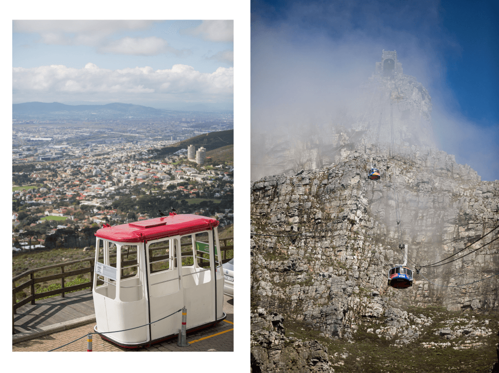 A View Above the Clouds on Cape Town's Table Mountain
