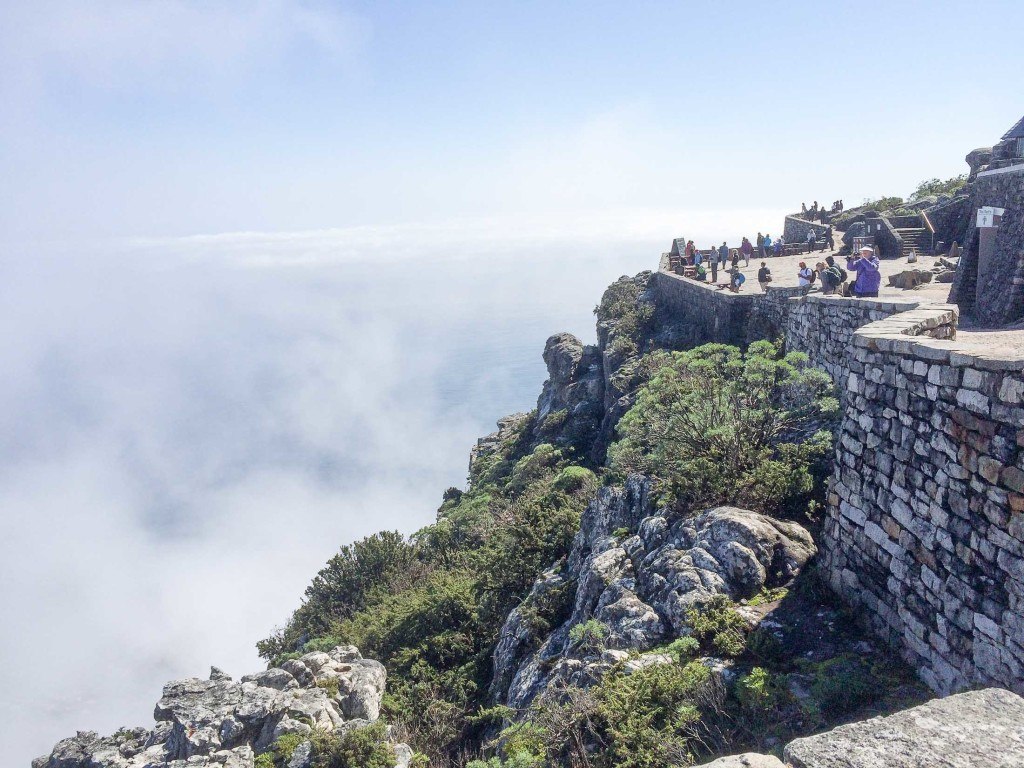 A View Above the Clouds on Cape Town's Table Mountain