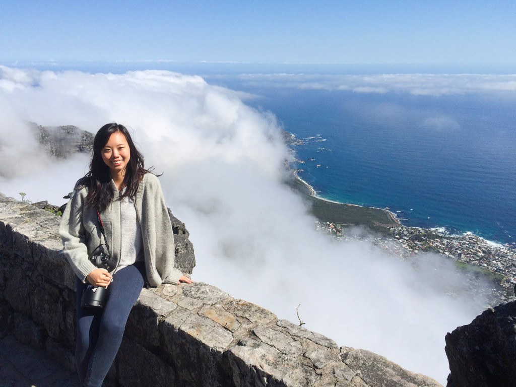 A View Above the Clouds on Cape Town's Table Mountain