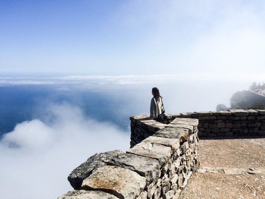 A View Above the Clouds on Cape Town's Table Mountain